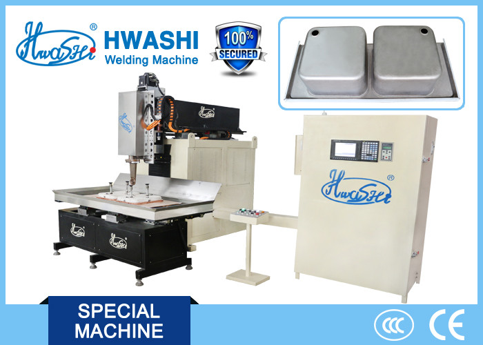Double-bowl Kitchen Sink Automatic Seam Welder , Resistance Rolling ...