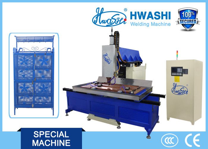 Steel Kitchen Rack Automatic Welding Machine For Welding Pipe And Wire Mesh