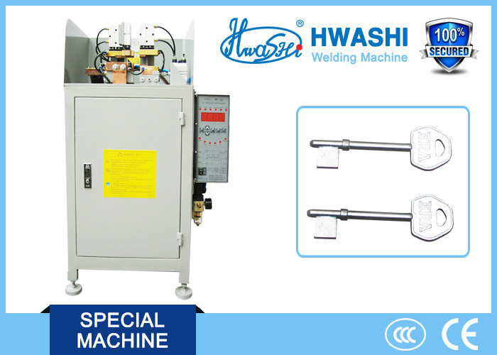 Pneumatic AC Dual Key Butt Welder for Metal Lock Key Hardware Products