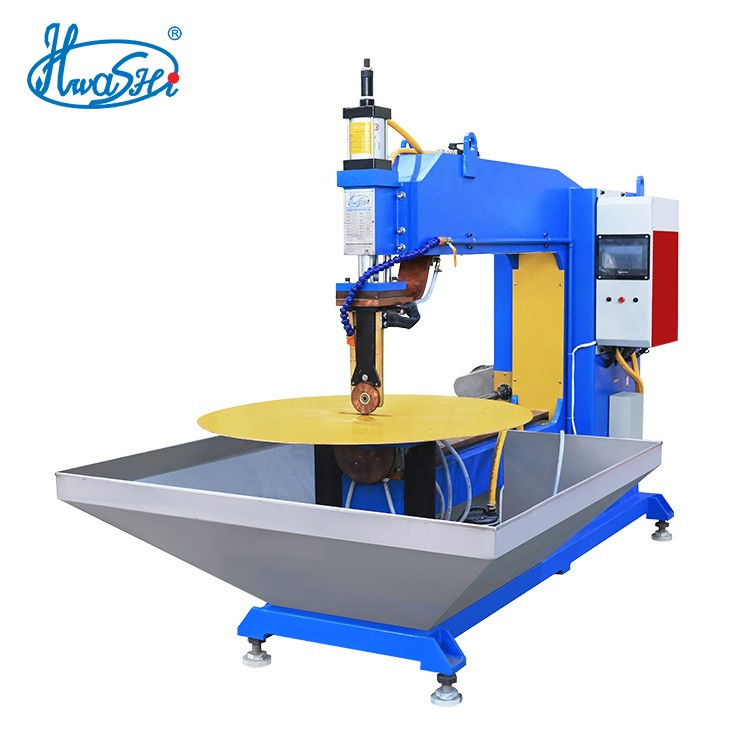 Semi Automatic Sink Seam Welding Machine HWASHI 160KVA DC Table Type