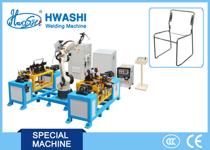 Stainless Steel Furniture Chair Welding Machine , Industrial Robotic ...
