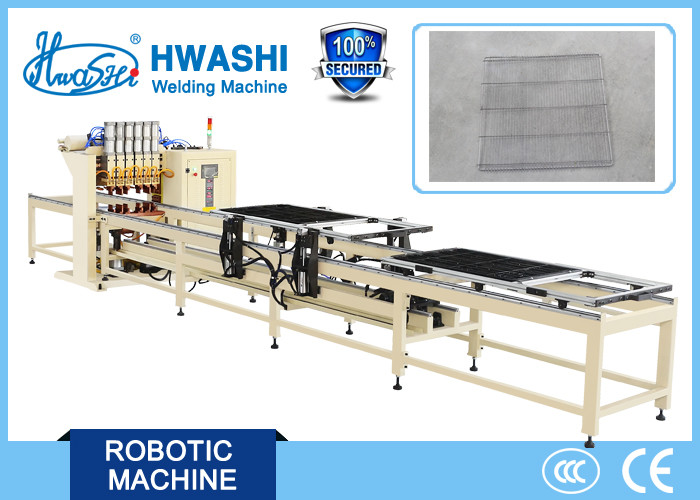 Galvanized Steel Wire Spot Welding Machine , Automatic DC Wire Frame ...