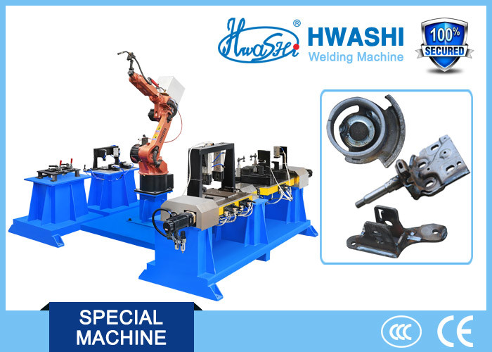 Automatic Arc CO2 MIG Welding Robot for Auto Parts / Bearing Parts