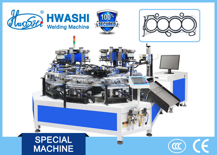 Automatic Assembly Riviting Laser Marking Machine Automobile Motor Spacer