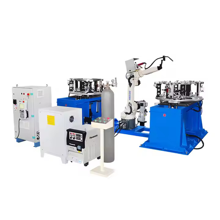 Hwashi Industrial MIG Welding Robots Beam Welding Robot For Storage ...