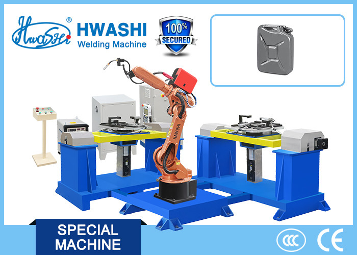 Industrial Welding Robotic Arm Hwashi HS-R6-08 6 Axis Automatic MIG/TIG ...