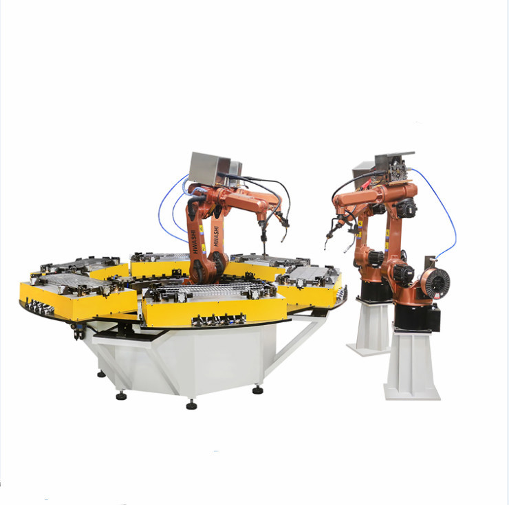 Assembly Line Welding Turntable Robot Positioner Steel Material New ...