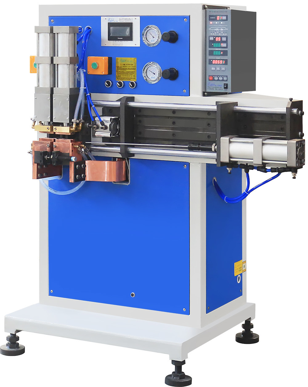 Copper Wire Butt Welder , Aluminum Tube Welding Machine 50-60HZ 1 Year ...