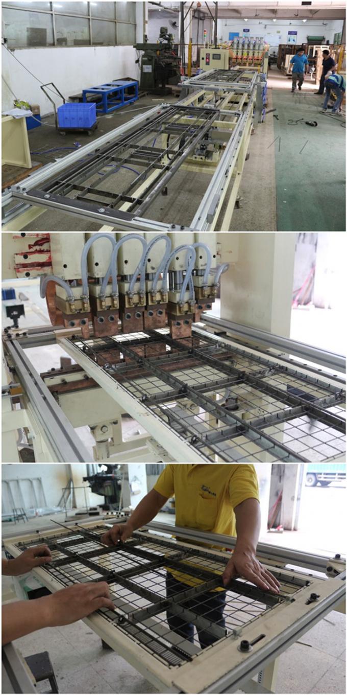 Automatic Cable Tray Wire Mesh Welding Machine Multiple Spot Welder Machine