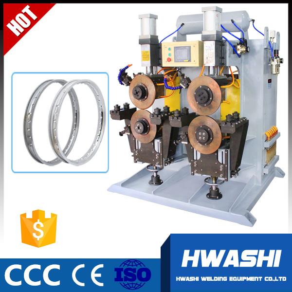 Automobile Wheel Rim Strip Dual Seam Welding Machine For Rim Two-Side ...