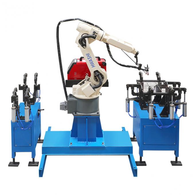 Automatic TIG Robotic Spot Welding Machine For Oven Glide Wire Rack