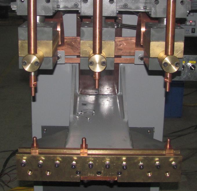 AC Spot Manual Sheet Metal Welder / Cabinet Panel Multiple Spot Welding ...