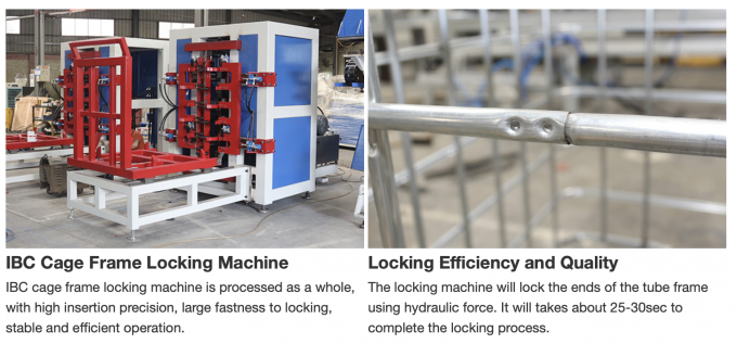 1000L 1200L IBC Tank Cage Detection Line IBC Leakage Testing Machine