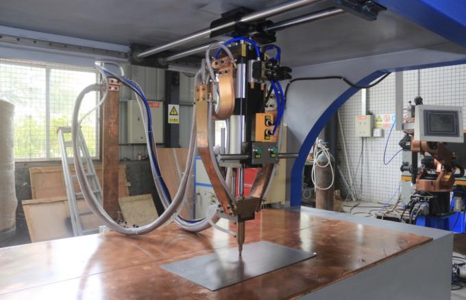 HWASHI Railway Roof Type DC Spot Welder Table Spot Welding Machine
